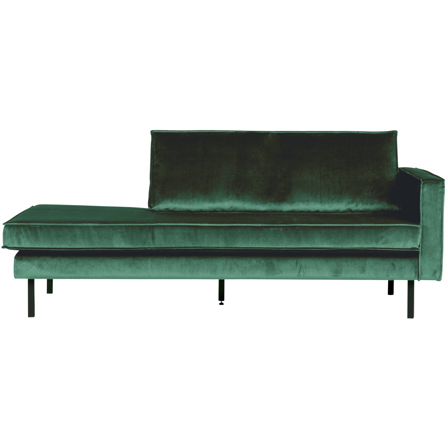 Rodeo daybed right velvet green forest - Loft24.nl